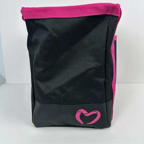 Pure Romance | Bags | Pure Romance Black And Pink Utility Boxy Tote Bag ...